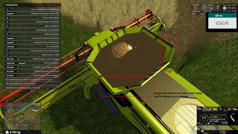 FS 15: Lexion 795 Vario 1350 v 1.1 Claas Mod für Farming Simulator 15