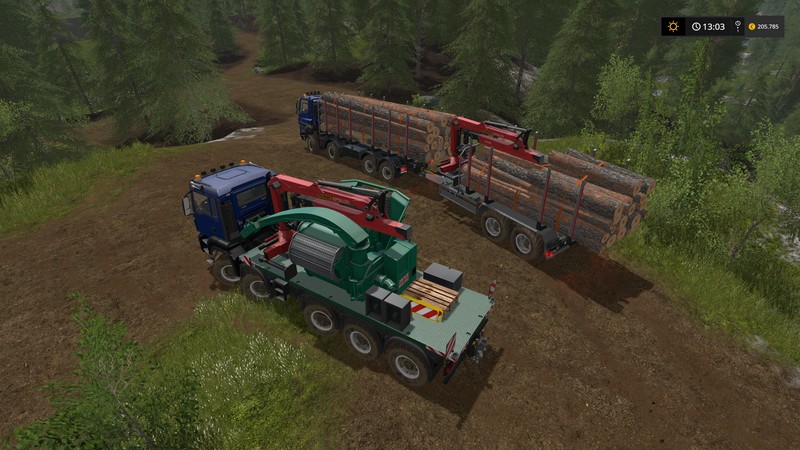 LS 17: Forst-Erweiterung für das MAN TGS 6x/8x/10x WR-Pack v 2 ...