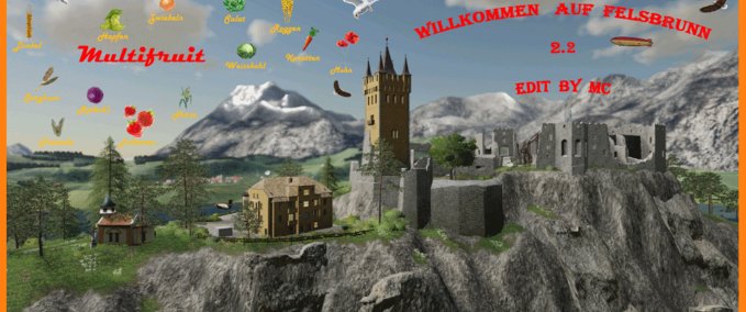 FS 19: Felsbrunn_Edit_By_MC v 2.2 Multifruit Maps Mod für Farming ...