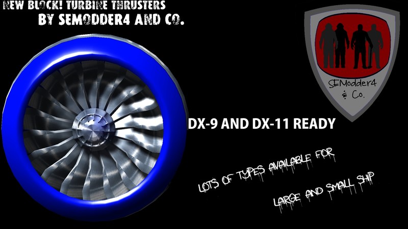 Space Engineers: Jet Turbine Thrusters Mod Pack v 1.0 Mod für Space ...