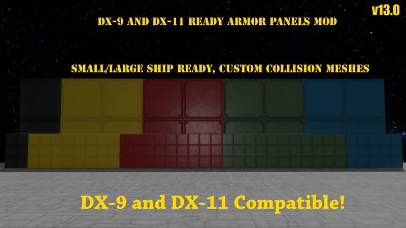 Space Engineers: Reworked Armor Panels Mod~(DX-11 Ready) v 1.0 Mod für ...