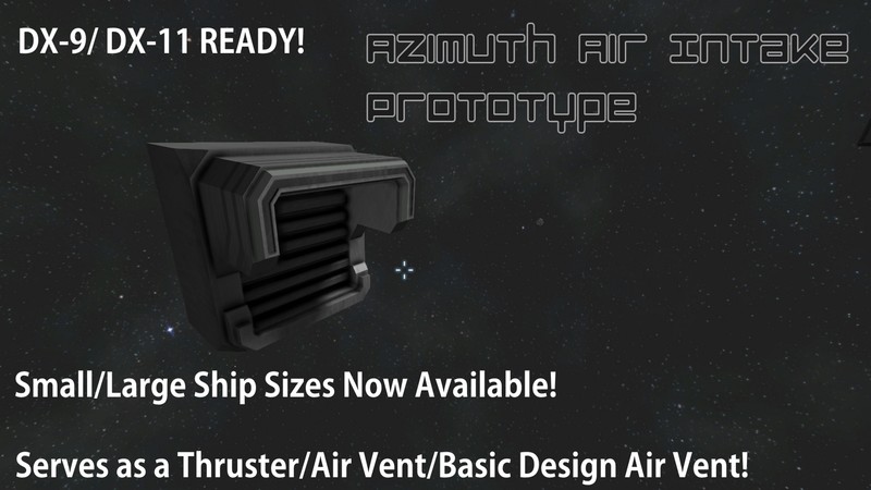 Space Engineers: AZ Air Intake Prototype v 1.0 Mod für Space Engineers
