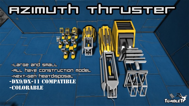 Space Engineers: Azimuth Thrusters Pack~(DX-11 Ready) v 1.0 Mod für ...