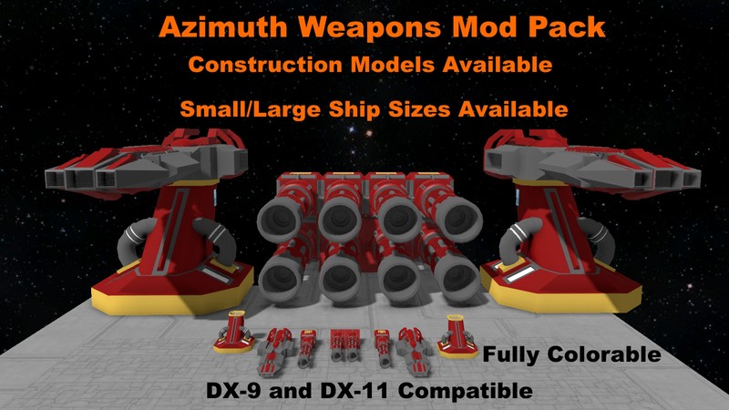 Space Engineers: Azimuth Weapons Mod Pack~(DX-11 Ready) v 1.0 Mod für ...