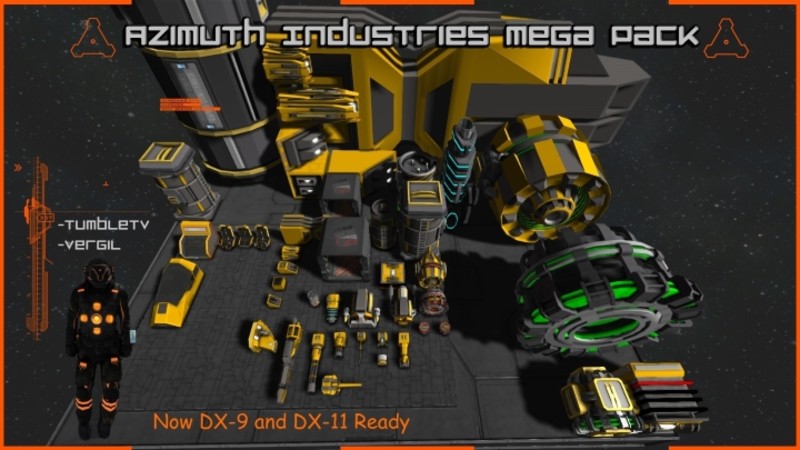 Space Engineers: Azimuth Complete Mega Mod Pack~(DX-11 Ready) v 1.0 Mod ...