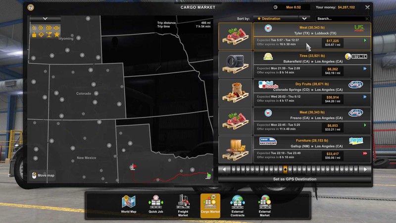 ats: Expansion Map v 1.1.1.1 Maps Mod für American Truck Simulator